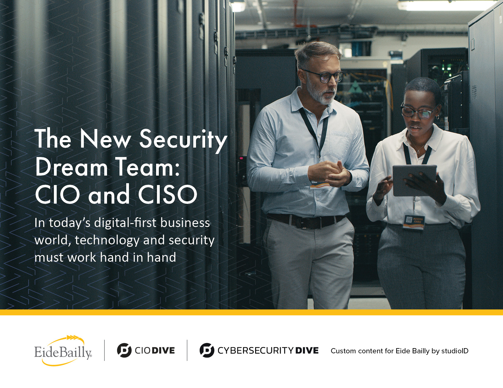 The New Security Dream Team Ciso And Cio Cio Dive